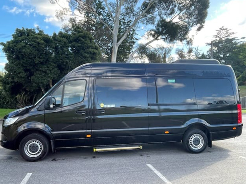 VIP Group Transportation in Melbourne Mercedes Sprinter Experience