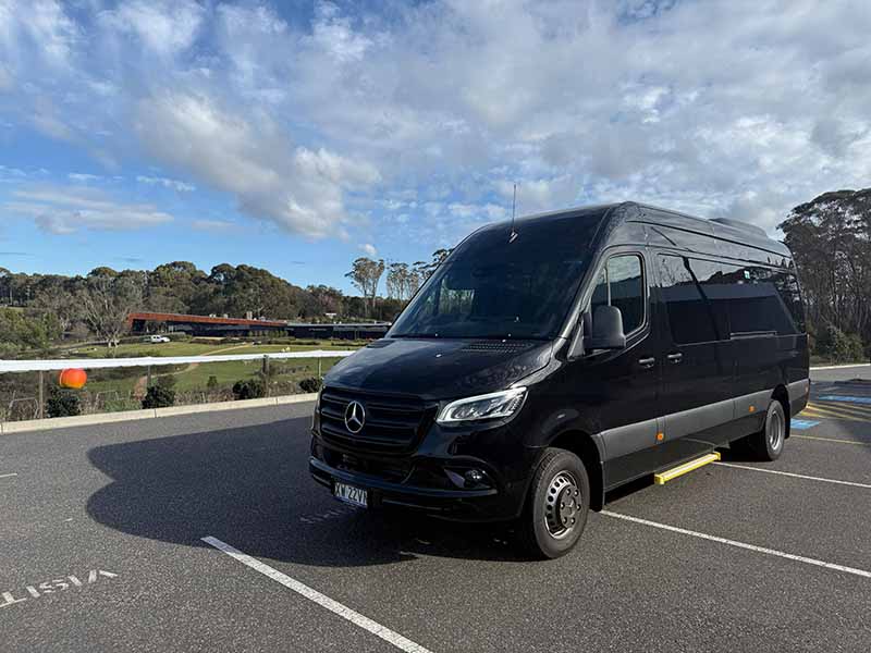 VIP Group Transportation in Melbourne Mercedes Sprinter Experience