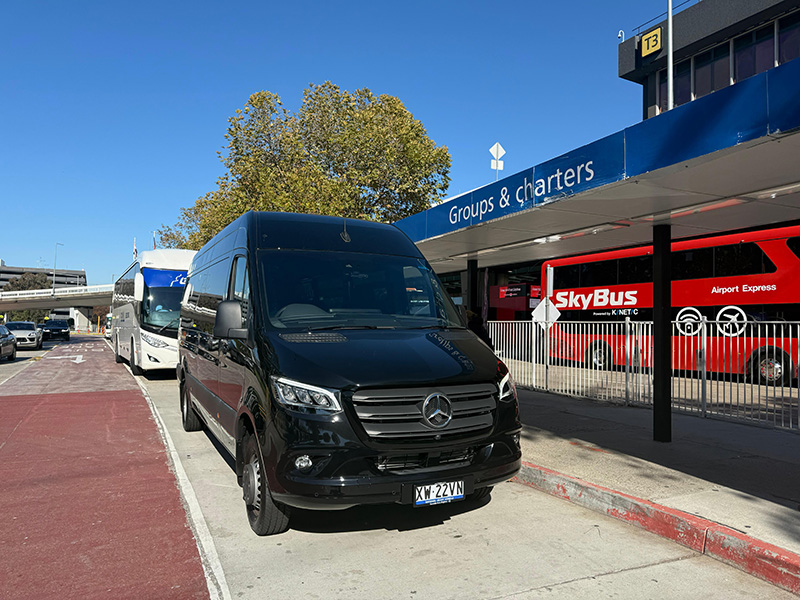 VIP Group Transportation in Melbourne Mercedes Sprinter Experience